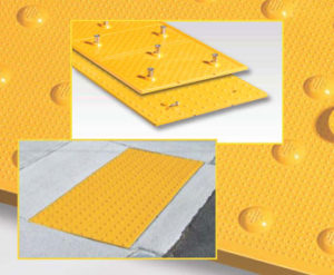 Cast In Place Replaceable Tactile Panels | ADA Solutions