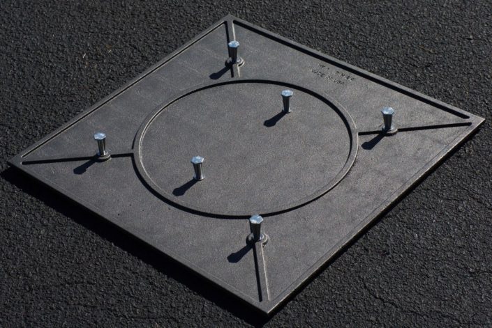 ADA Solutions Iron Dome | Detectable Cast Iron Tactile Warning Surface ...