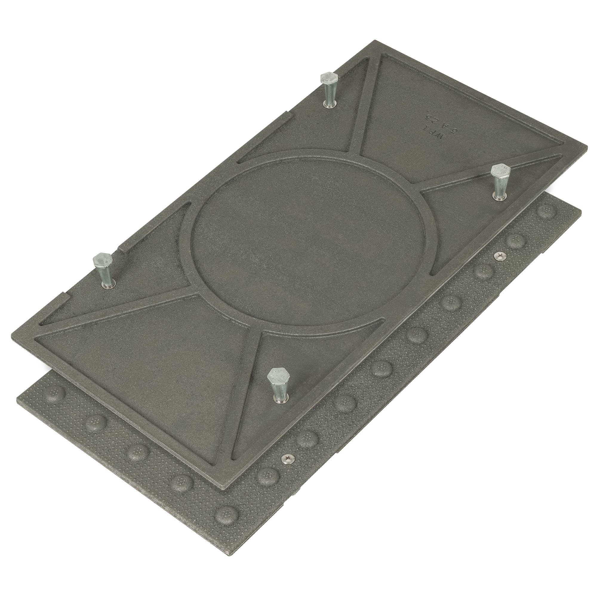 ADA Solutions Iron Dome | Detectable Cast Iron Tactile Warning Surface ...