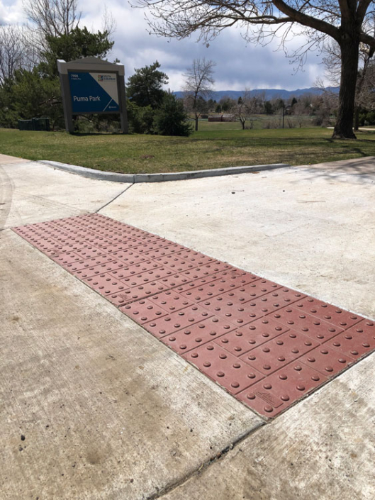 Cast-In-Place Detectable Warning Surface Panels | ADA Solutions